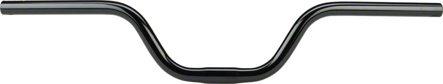 MSW High-Rise Bar 100mm Rise w/ 15d Sweep, Black – Midwest Cyclery KC