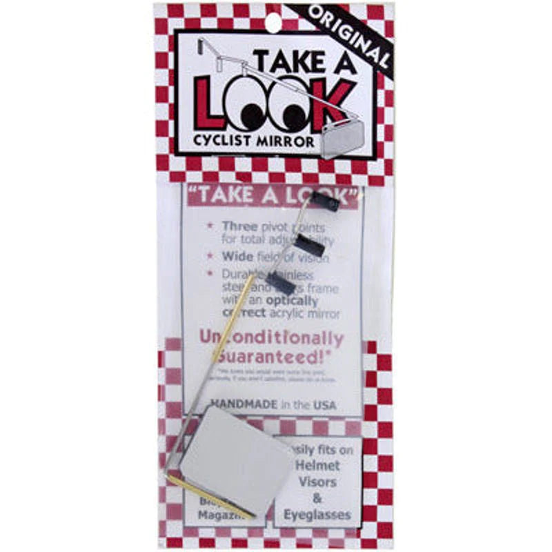 MIRROR TAKE A LOOK ORIGINAL F/GLASSES/VISORS/HELMETS (MOUNT SOLD SEPAR ...